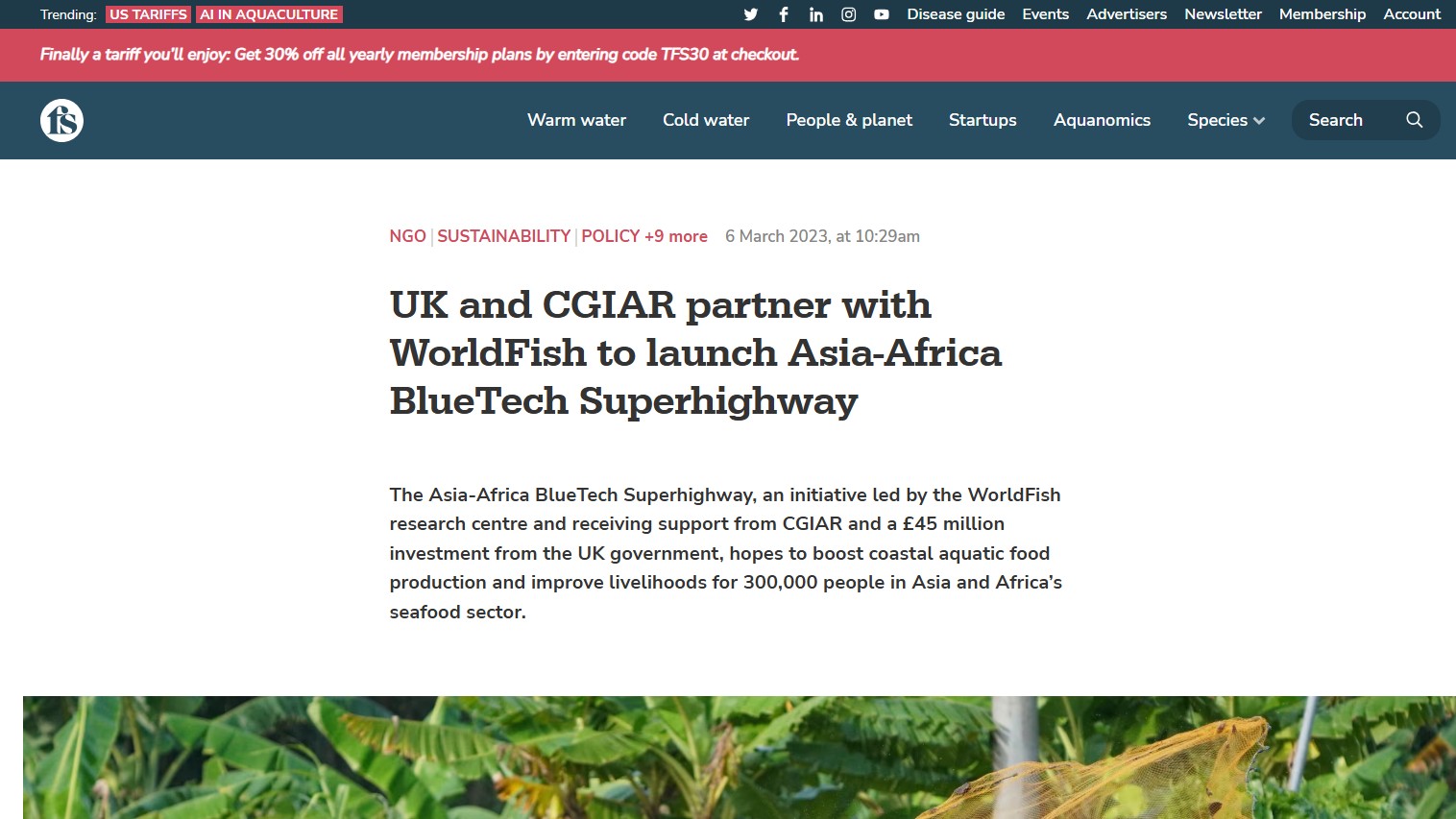 AABS IN THE NEWS | WorldFish